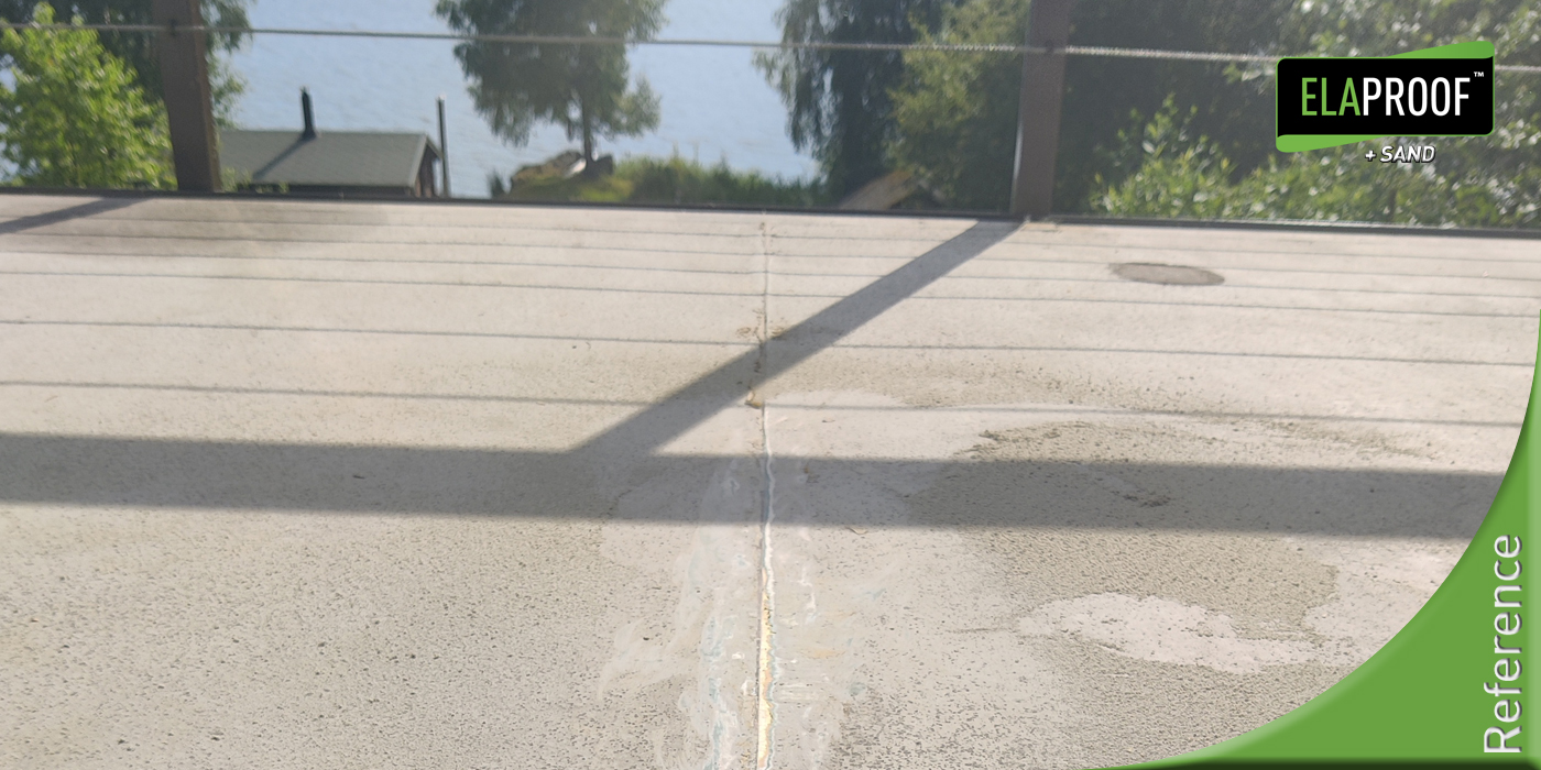 Vaneroidun terassin pinnoitus 88 m² | Vihti - Elaproof