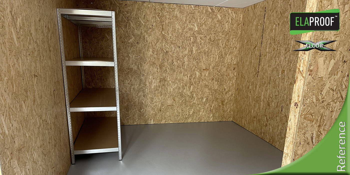 Warehouse floor 30 m² | Mäntsälä, Finland - Elaproof